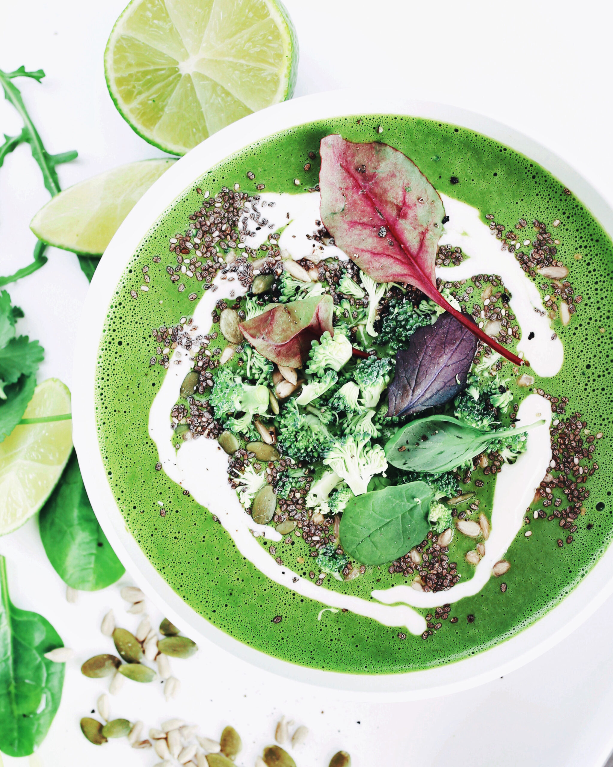 Green Power Soup - Sara La Fountain